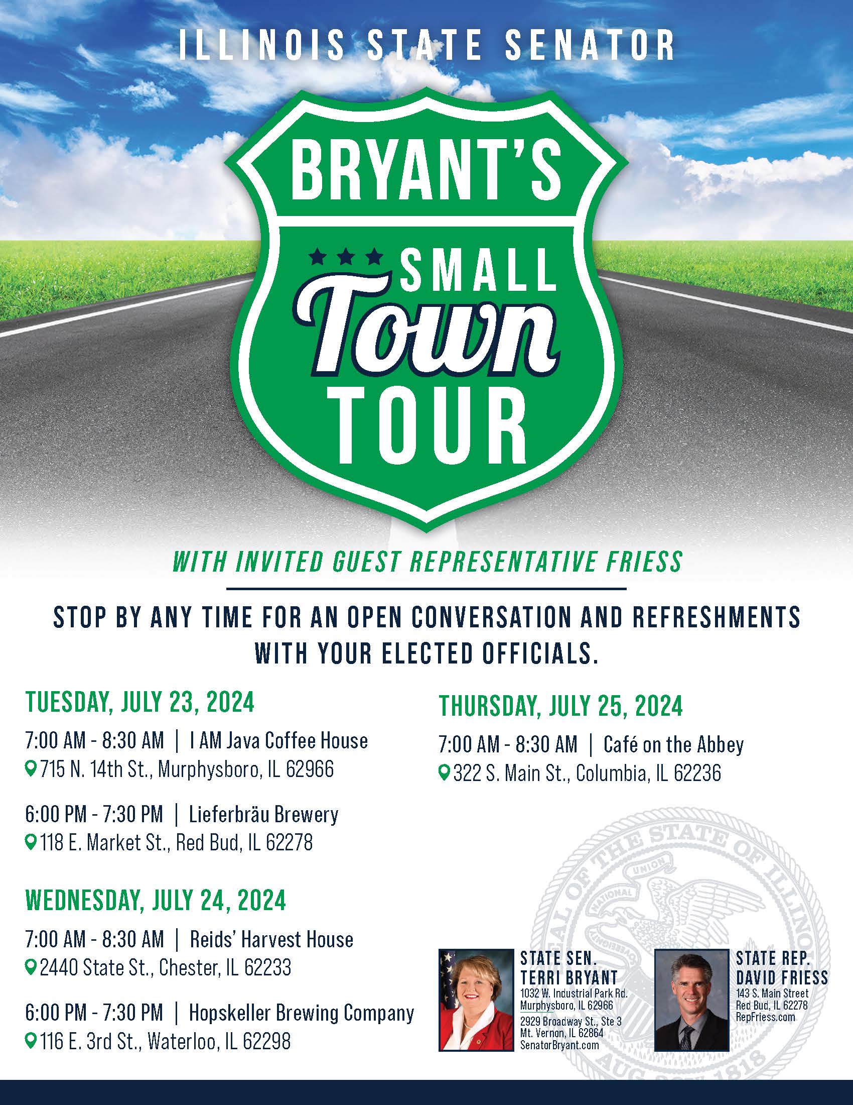 Small Town Tour - Part One - Terri Bryant